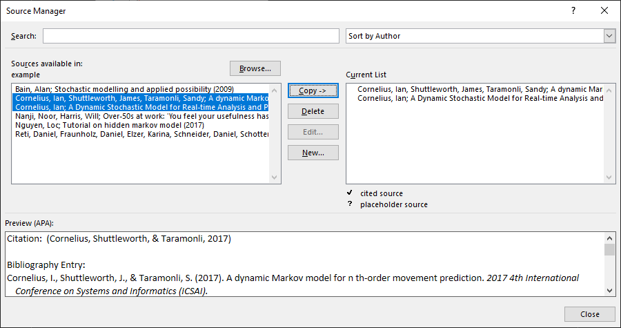 6047CEM - Referencing in your Dissertation Report